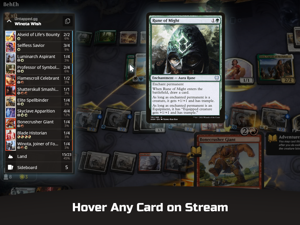 How to set up the MTG Arena Twitch Extension